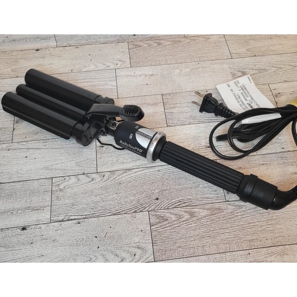 BaByliss | Hair | Babyliss Pro Porcelain Ceramic Triple Barrel Waver ...